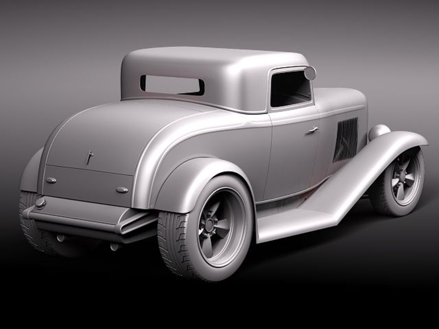 Hot Rod 32 Multiple 3d Model