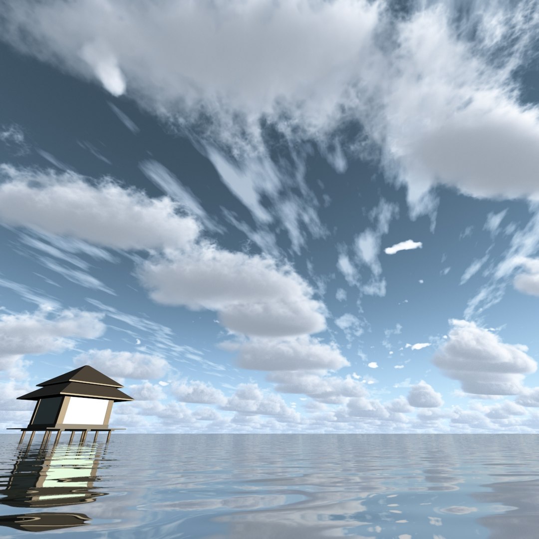 Sky Clouds 3d Model