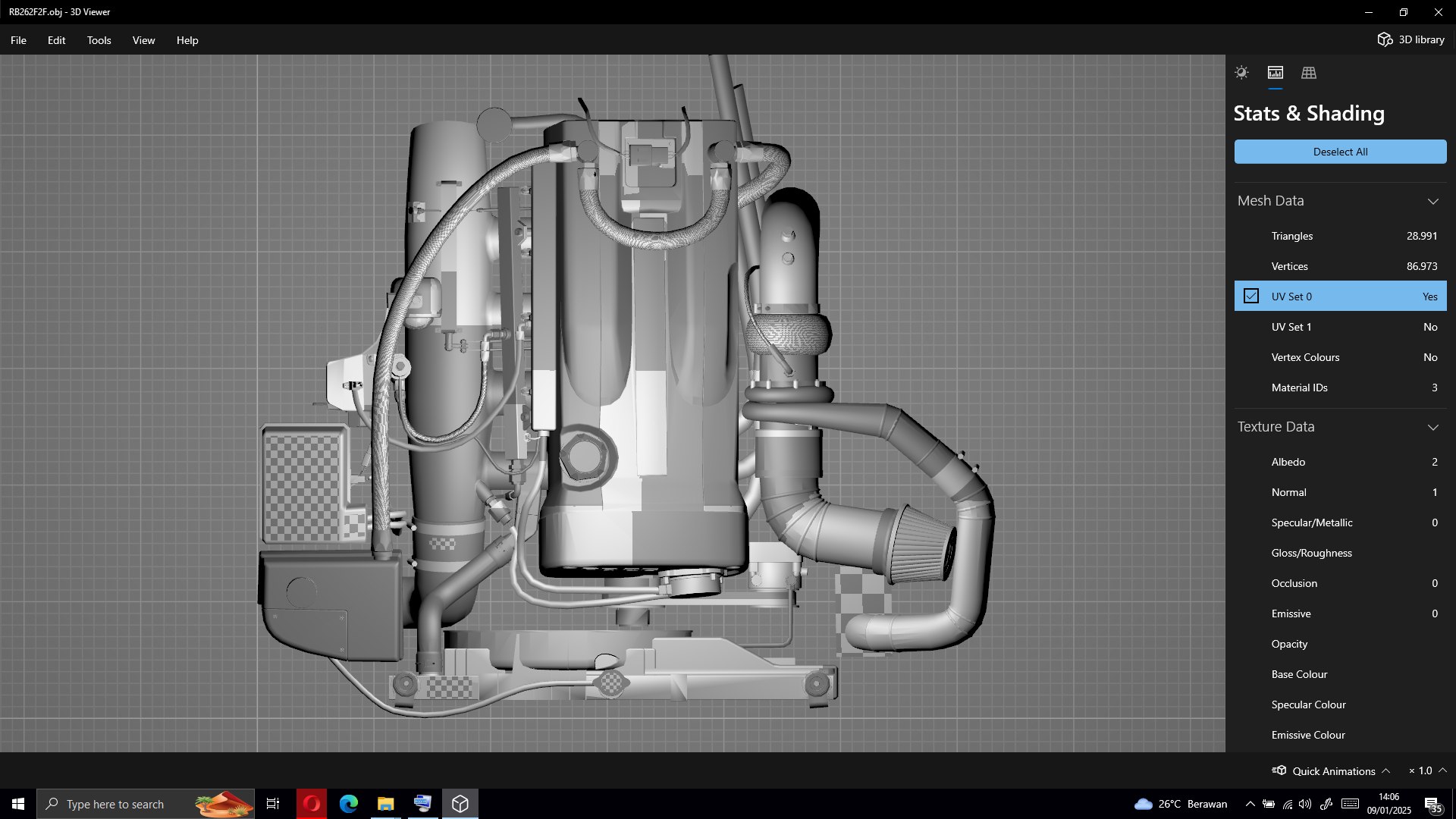 3D RB26 Inline 6 600HP Turbonetics Engine Model - TurboSquid 2337121