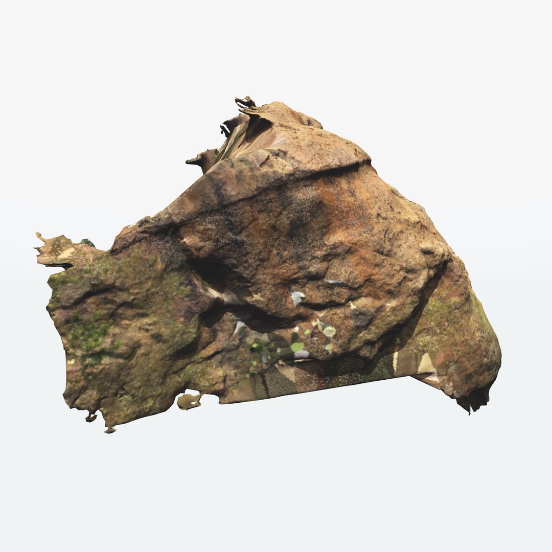 3d Model Of Rock