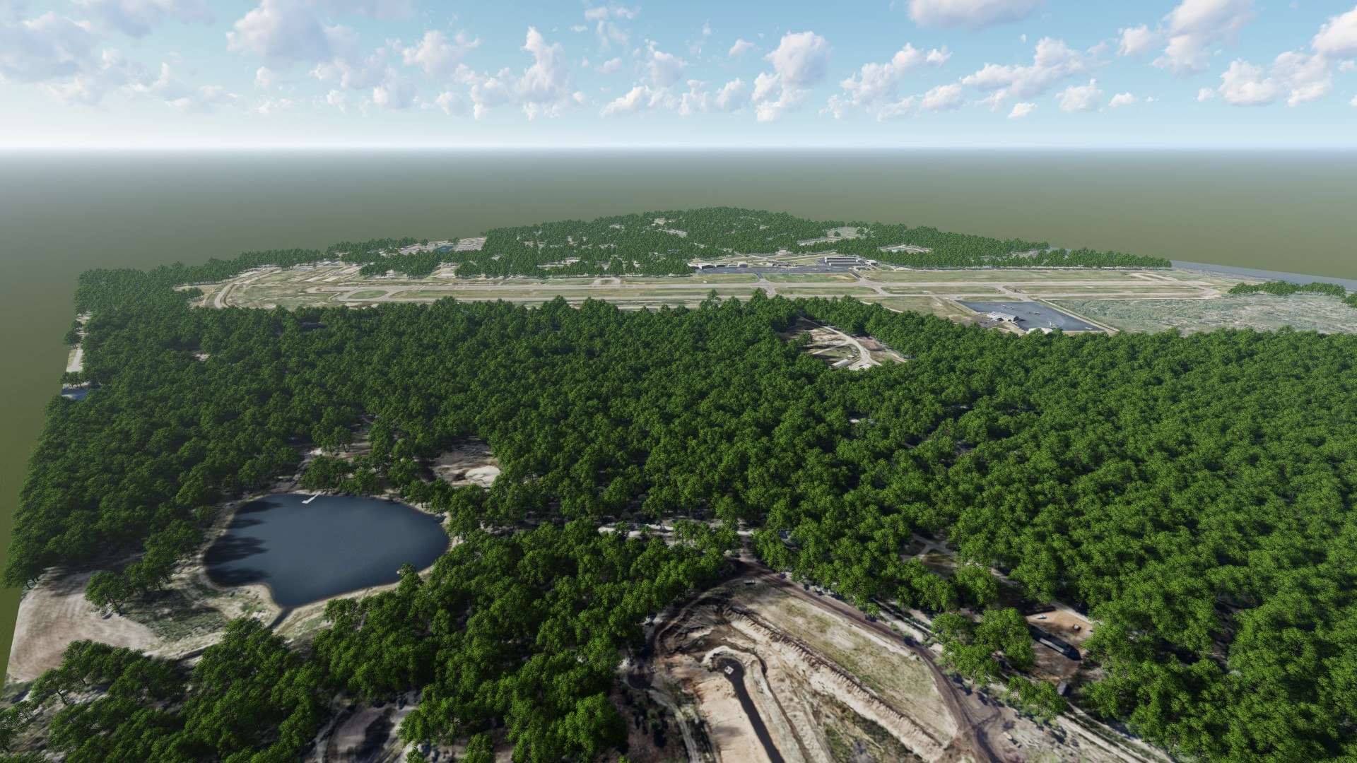 3D Model Cape Fear Regional - TurboSquid 1685127