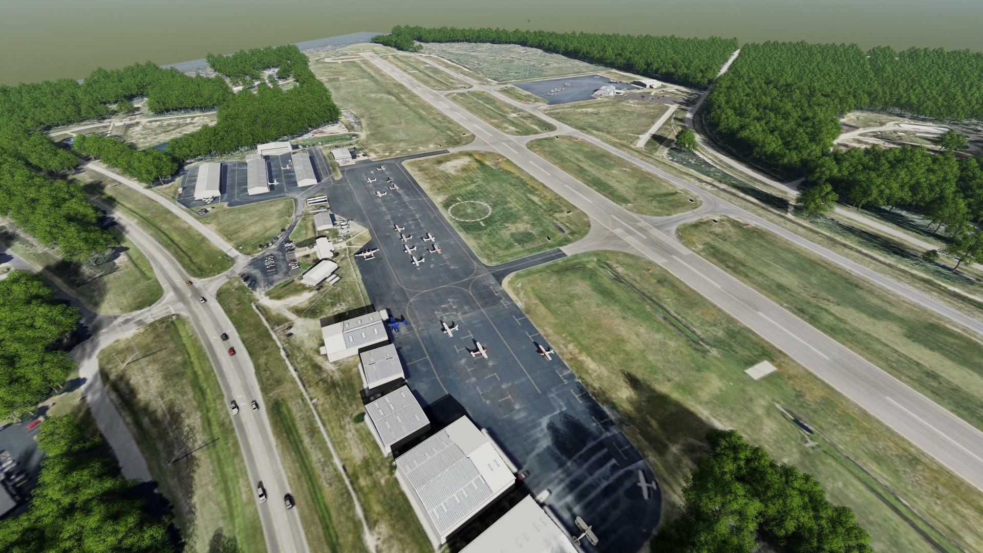 3D Model Cape Fear Regional - TurboSquid 1685127