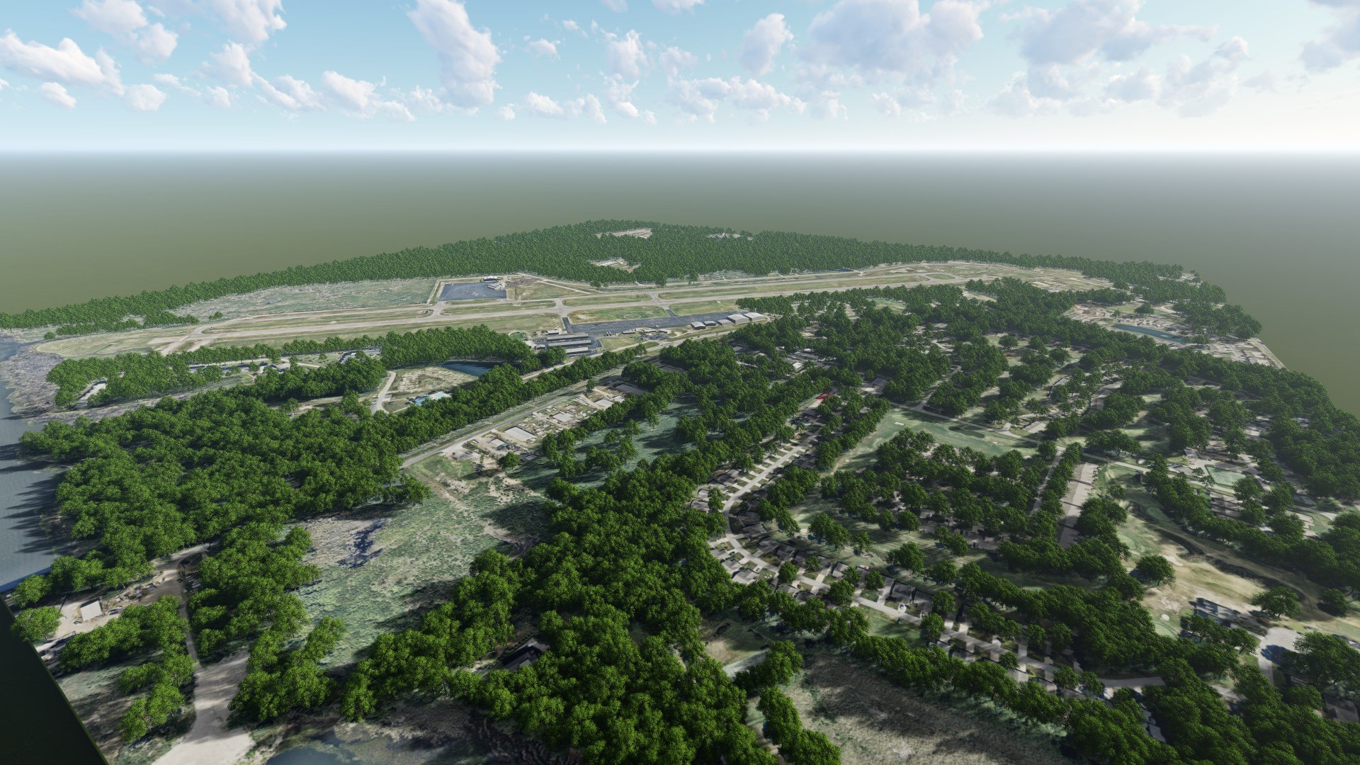 3D Model Cape Fear Regional - TurboSquid 1685127