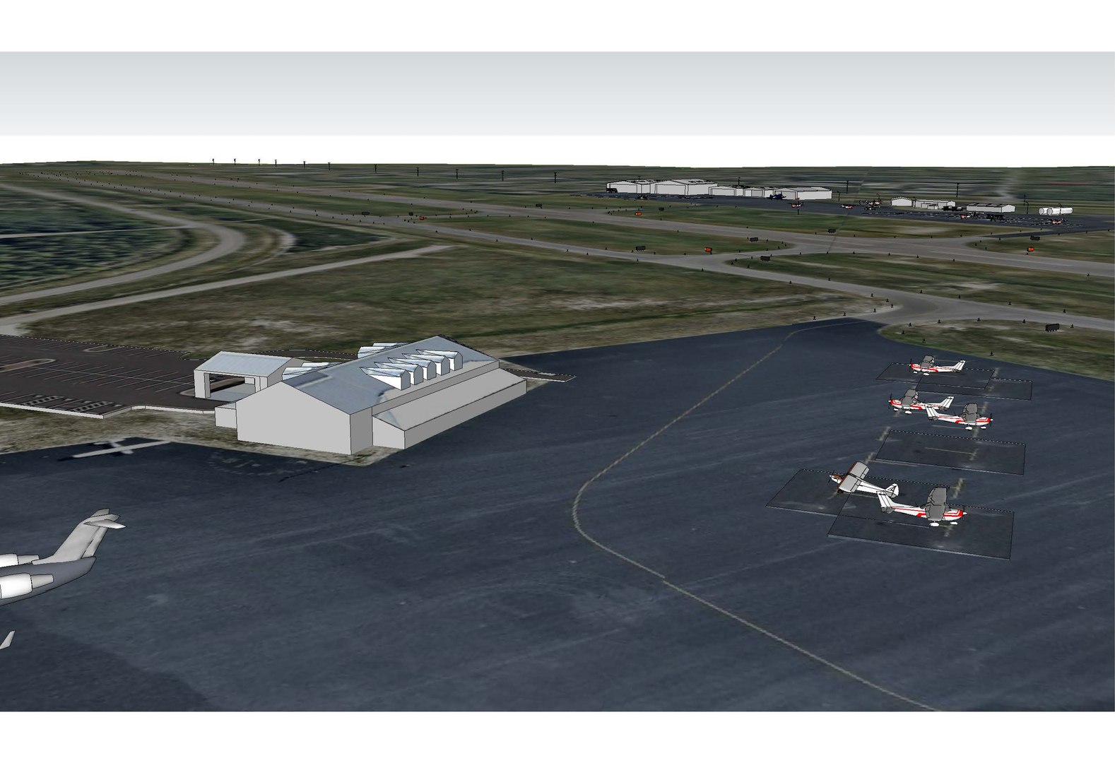 3D Model Cape Fear Regional - TurboSquid 1685127