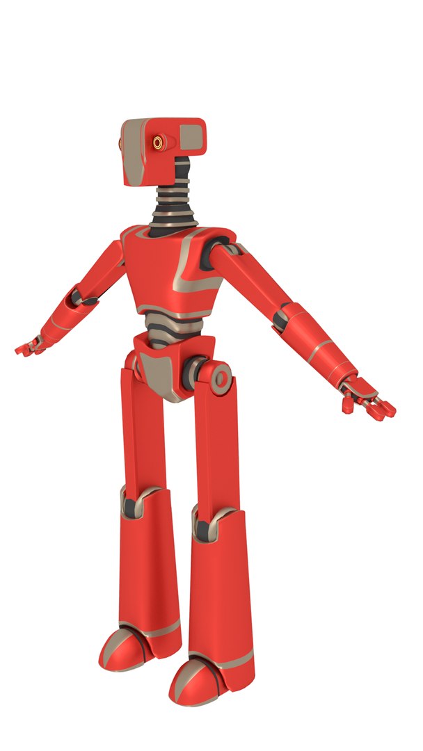 Robot Character 3D Model - TurboSquid 1468743