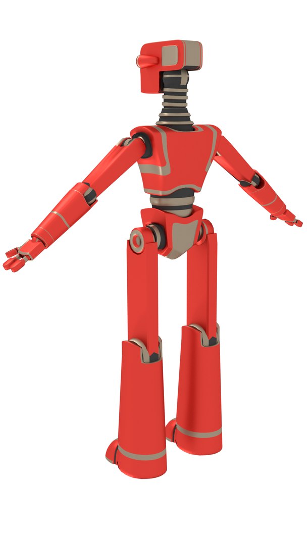 Robot Character 3D Model - TurboSquid 1468743