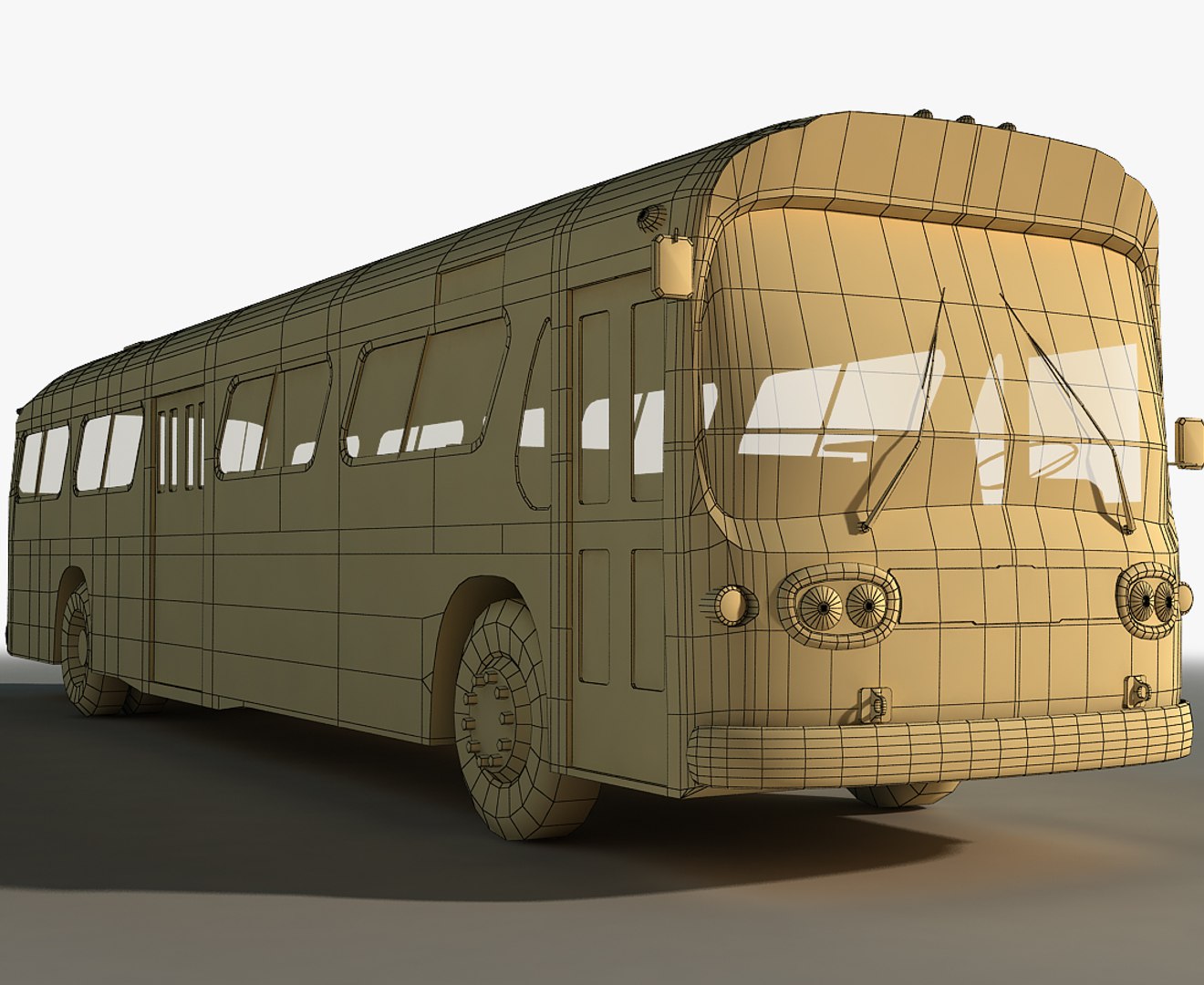3D generic bus 02 - TurboSquid 1440166