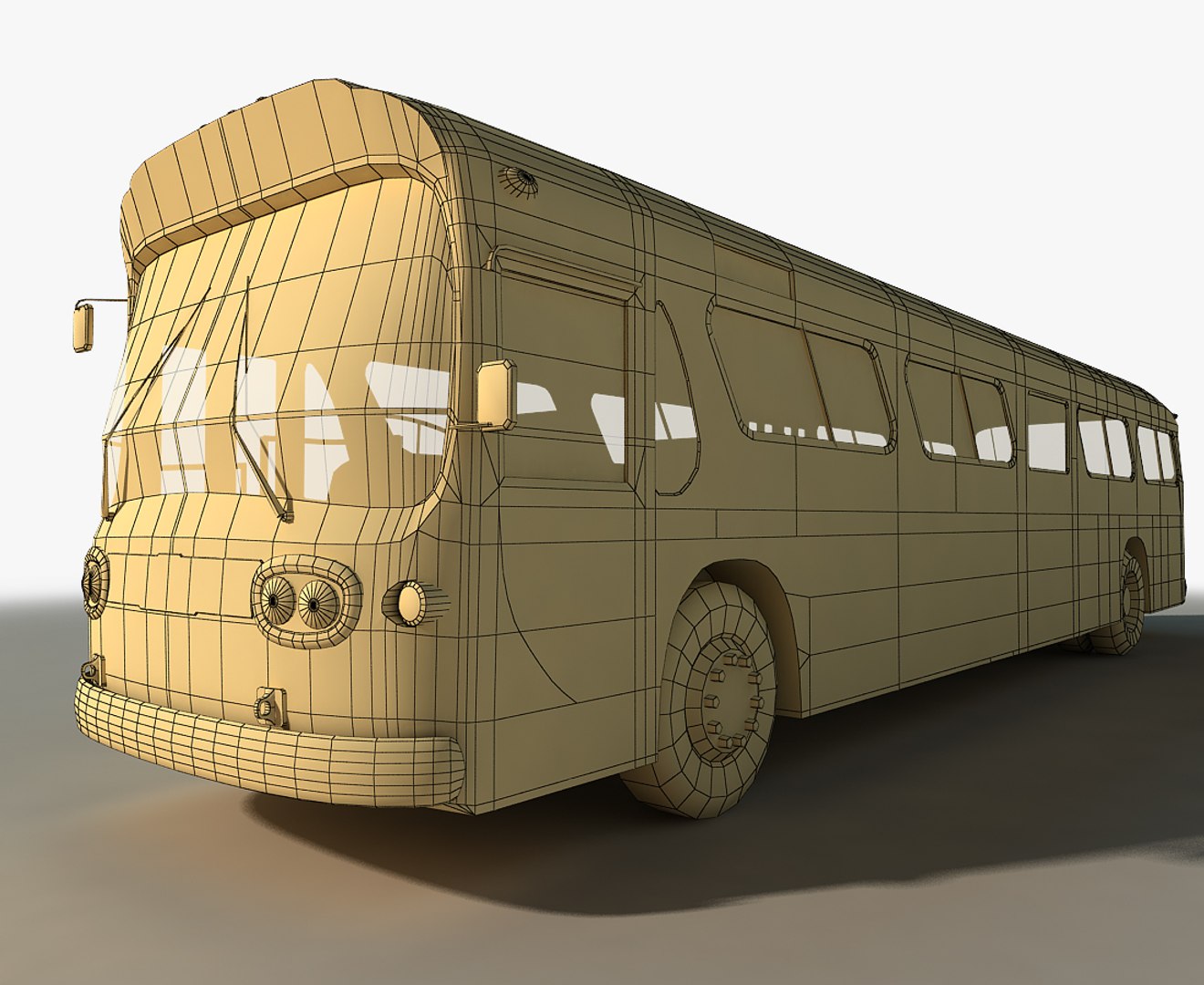 3D generic bus 02 - TurboSquid 1440166