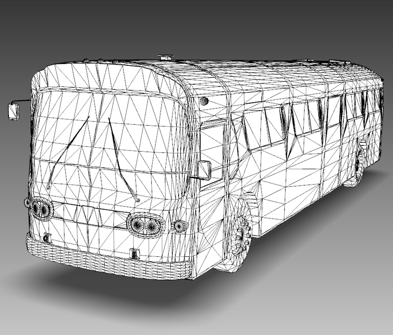 3D generic bus 02 - TurboSquid 1440166