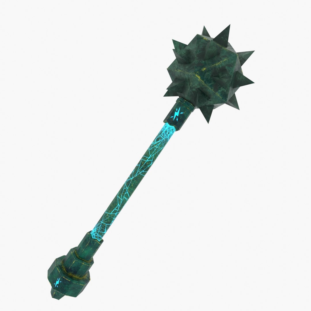 3D Thunder Mace model - TurboSquid 1731943