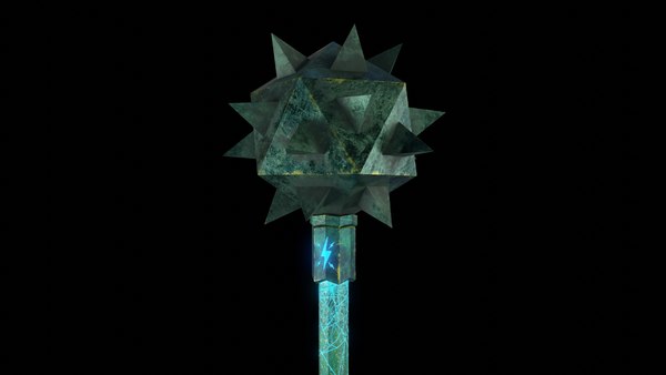 3D Thunder Mace model - TurboSquid 1731943