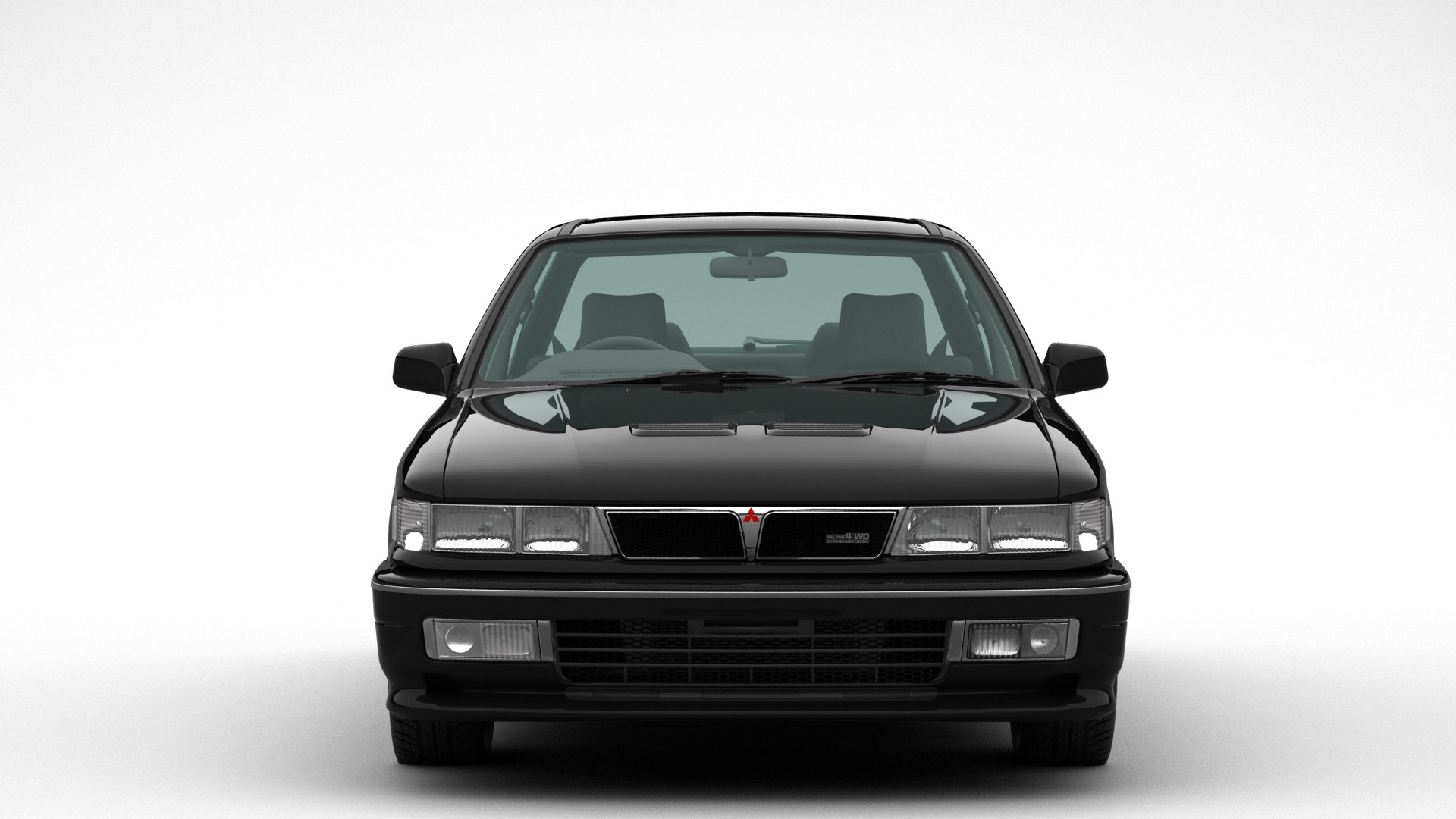 3D Mitsubishi Galant VR4 - TurboSquid 2010536
