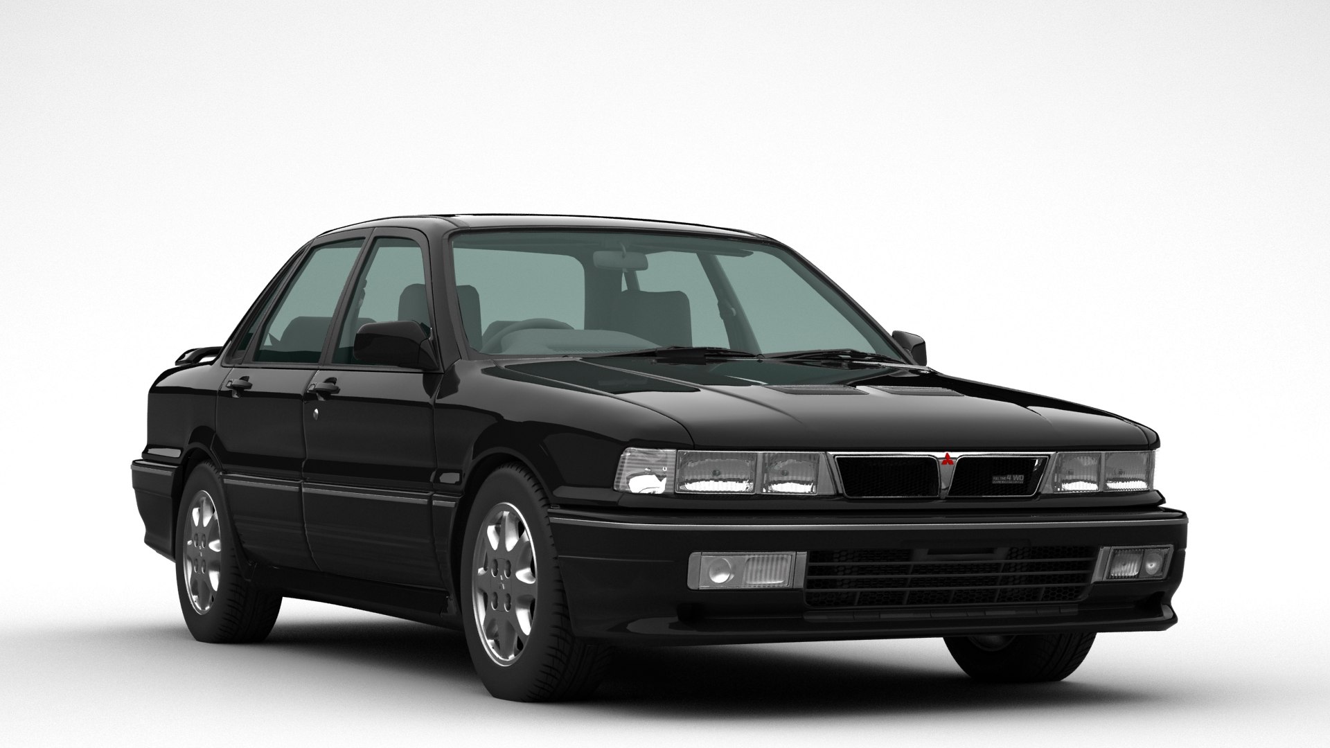 3D Mitsubishi Galant VR4 - TurboSquid 2010536