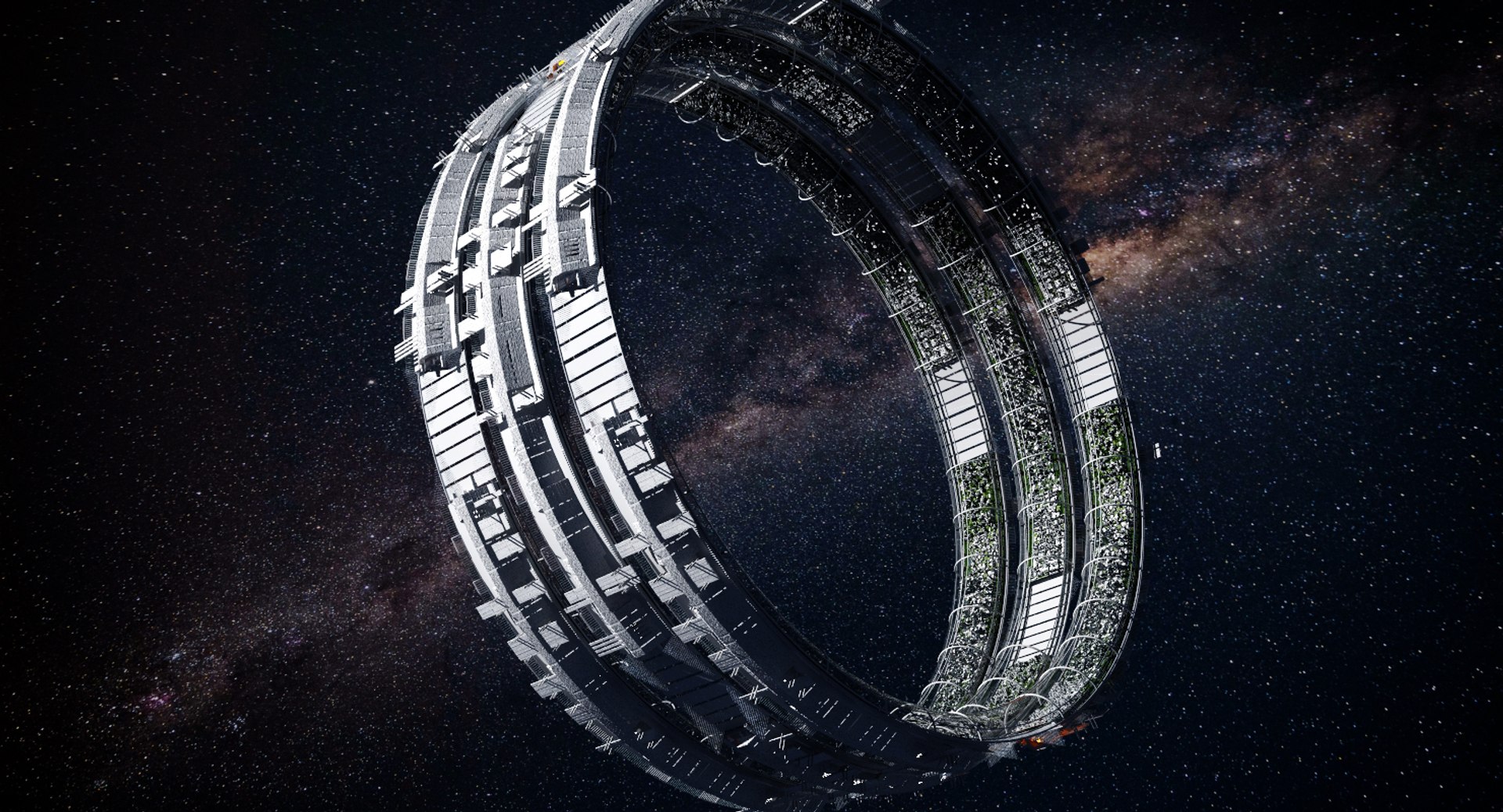 Sci-fi Space Colony 3D - TurboSquid 1525896