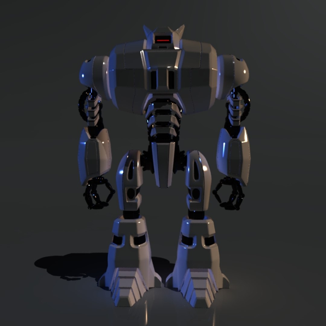 Robot Rigged Model - TurboSquid 1178883