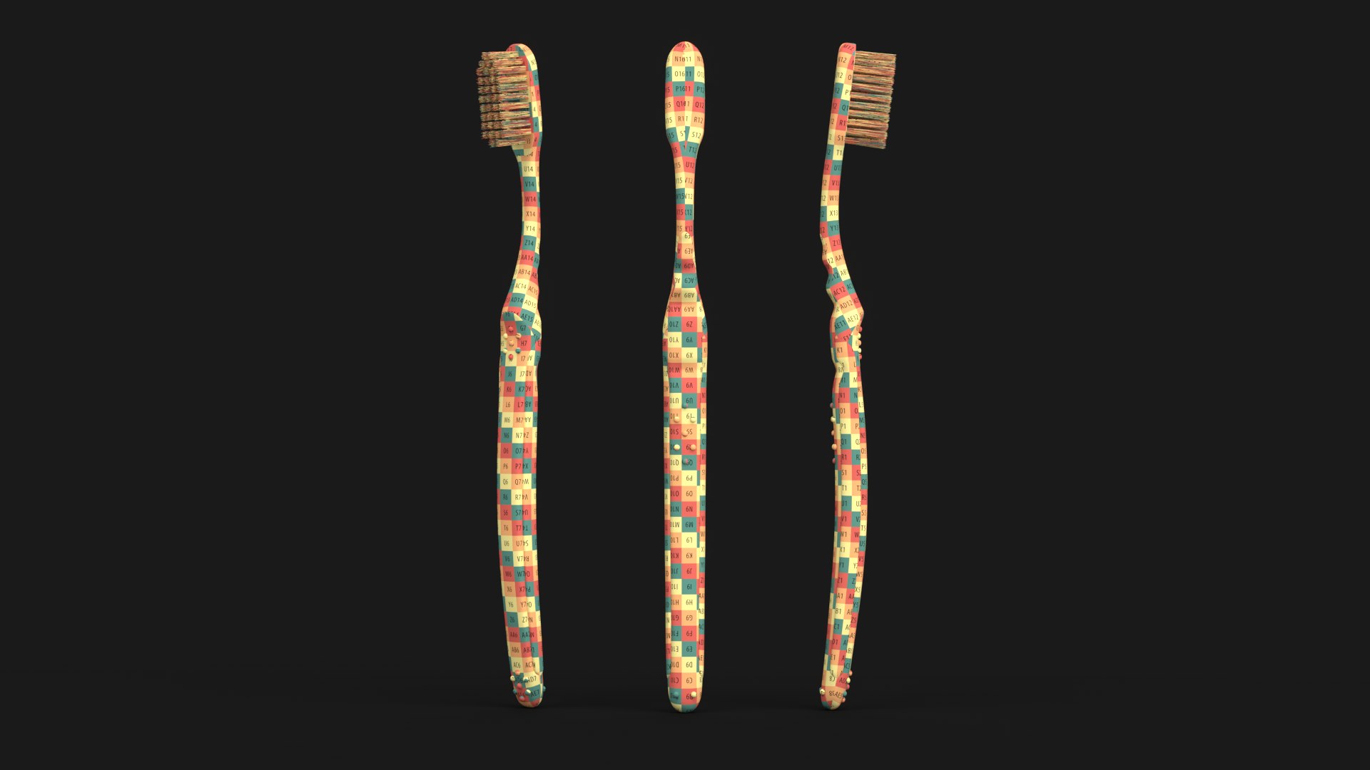 Realistic set toothbrush colgate 3D - TurboSquid 1578181