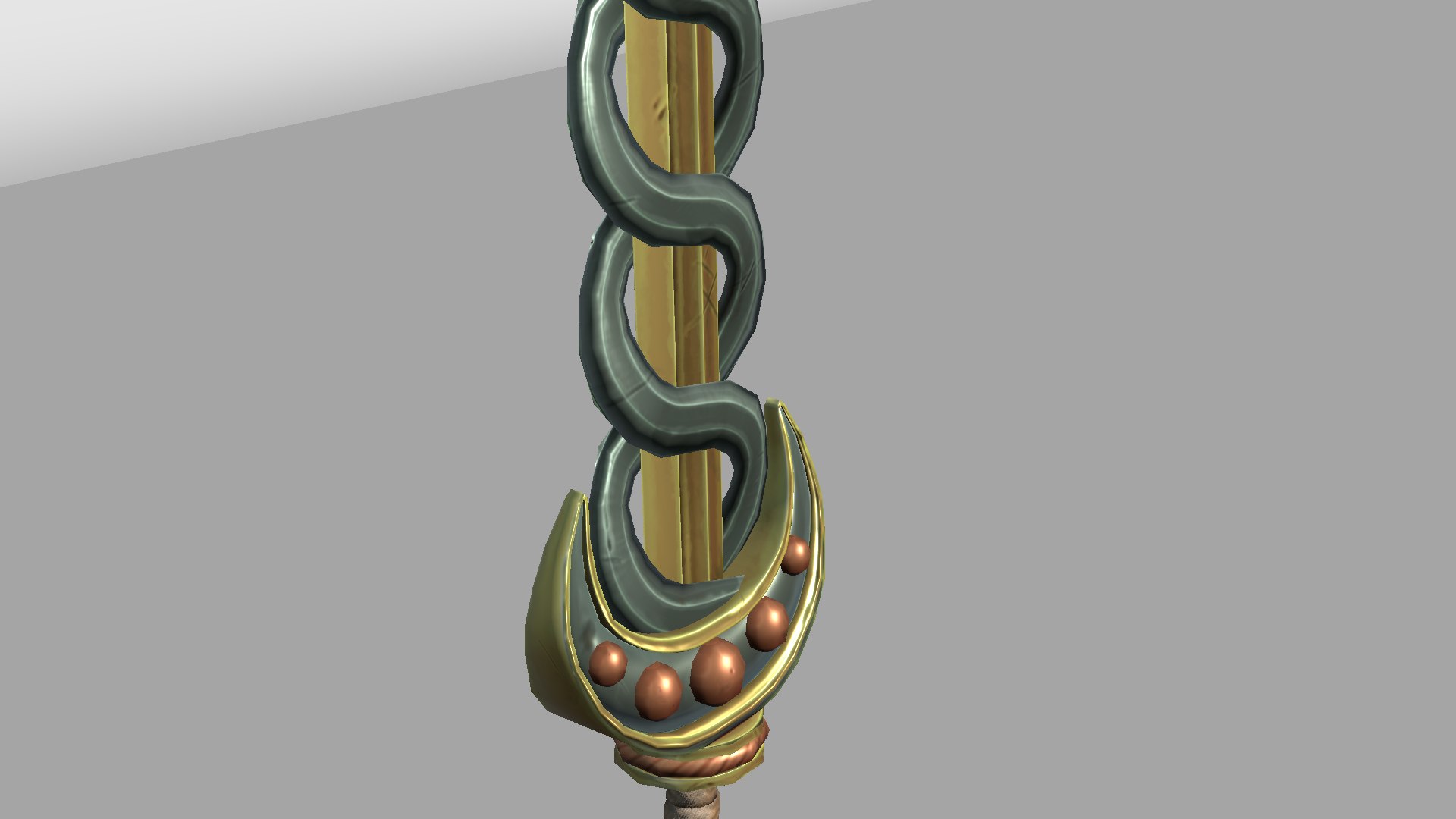 Stylized Steel And Brass Longsword Model - TurboSquid 1783834