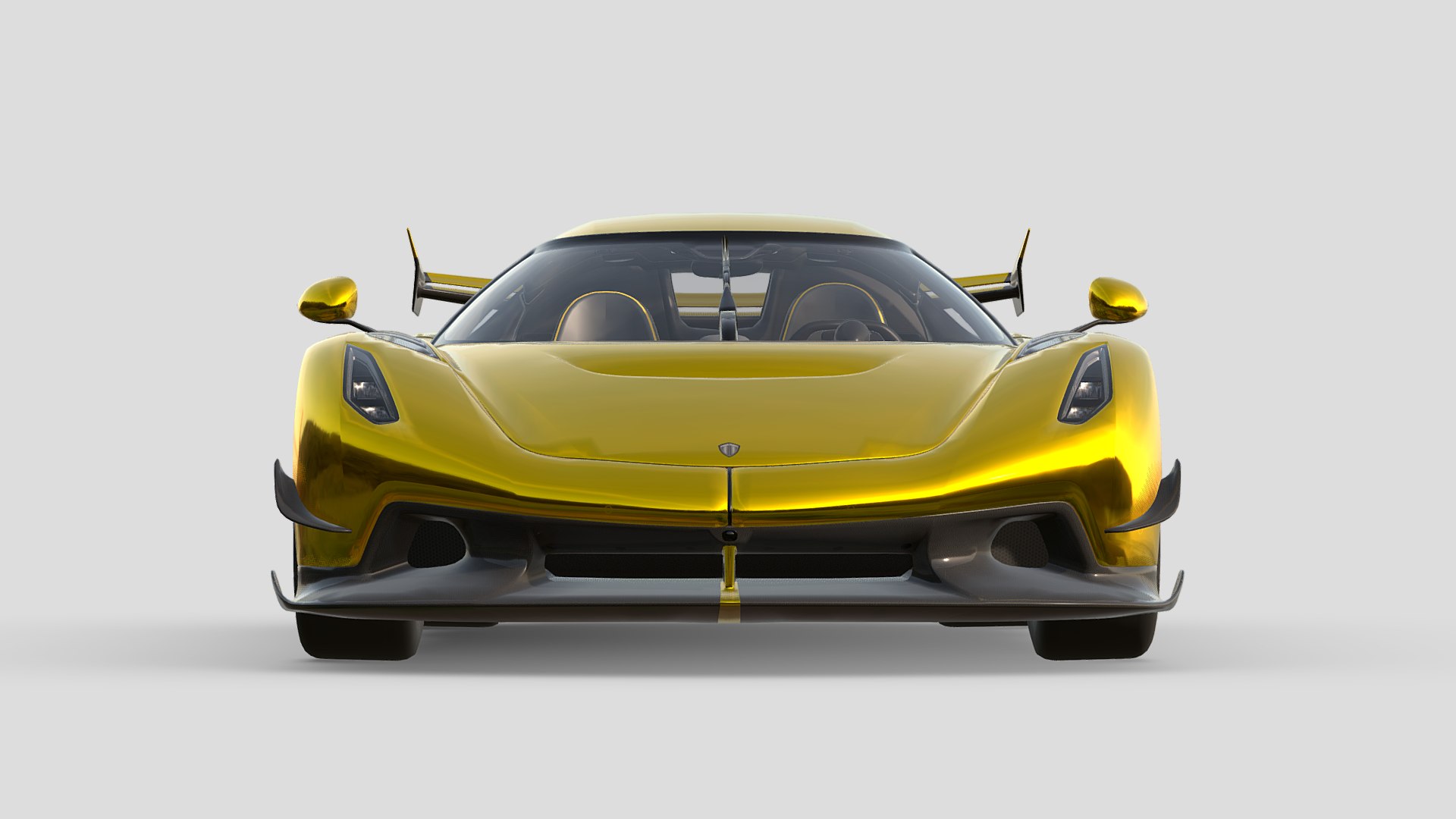 3D Koenigsegg Jesko Gold Edition - TurboSquid 2386411