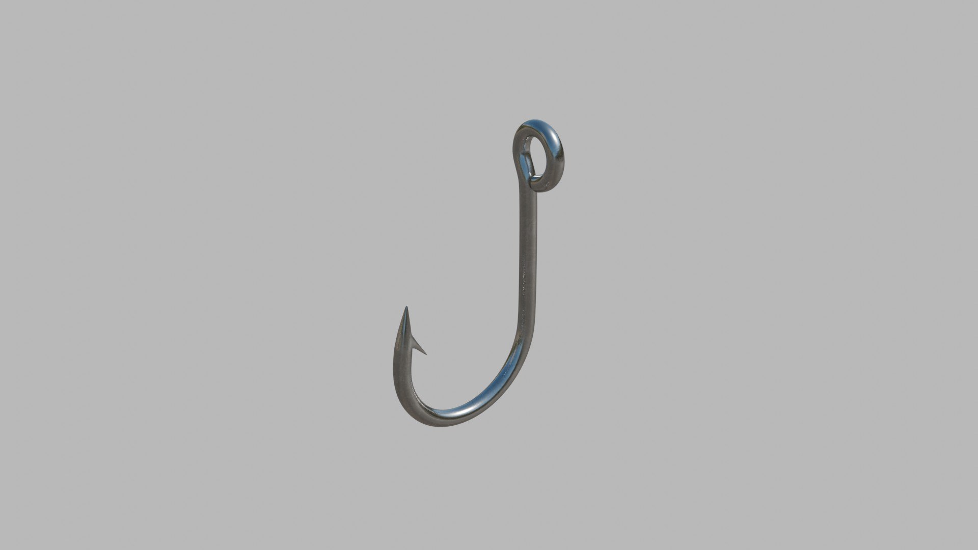 Fish Hook 3D - TurboSquid 1806730