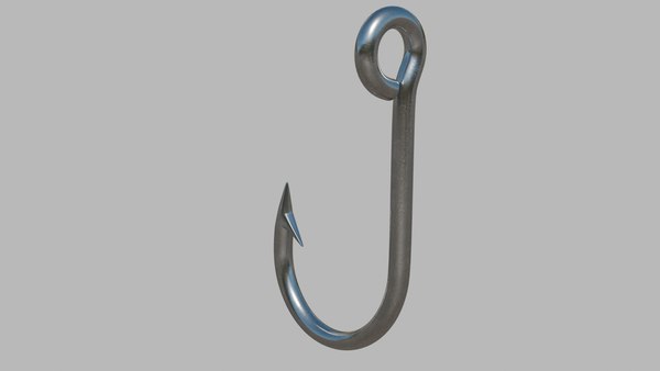 Fish hook 3D - TurboSquid 1806730