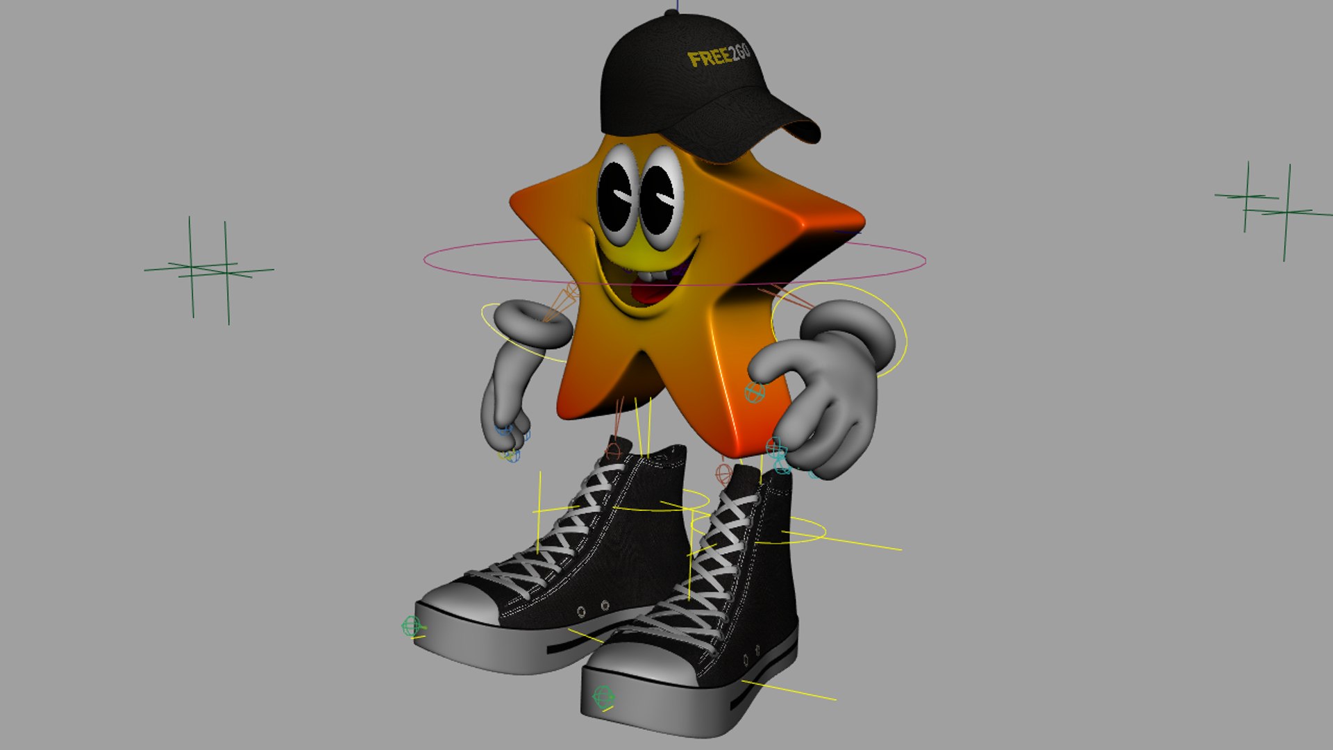 Junior Character Rigged Obj