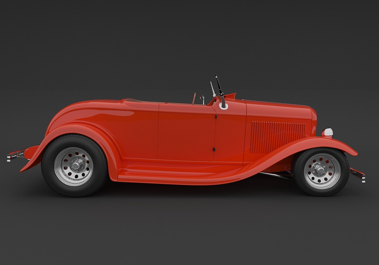 C4d Roadster Hot Vehicle