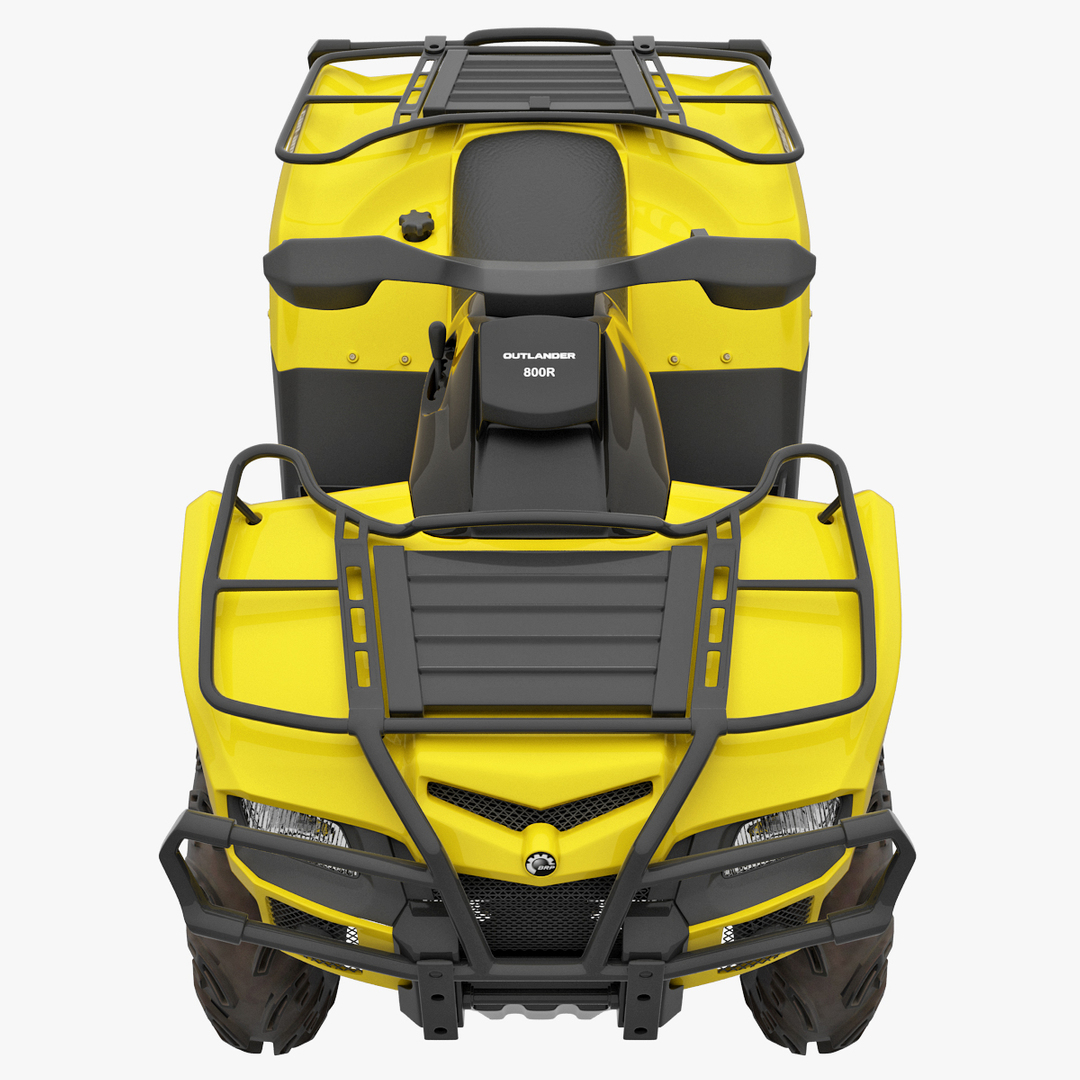 3d bombardier outlander 800 rigged