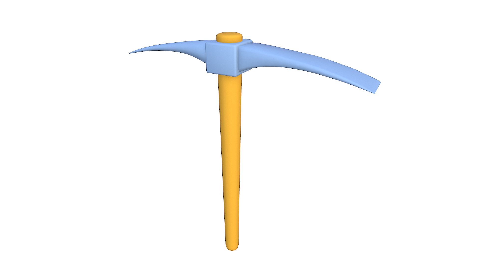 modelo 3d Cartoon Pickaxe - TurboSquid 2016676