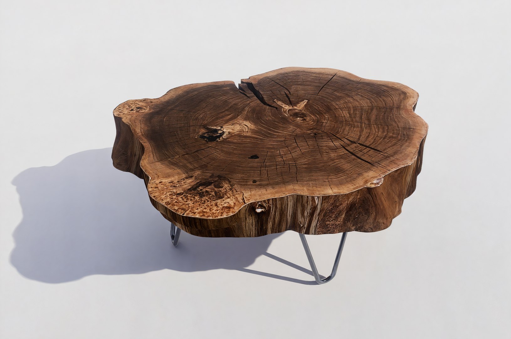 Tree Trunk Rustic Coffee Table 3D Model Model - TurboSquid 2383477