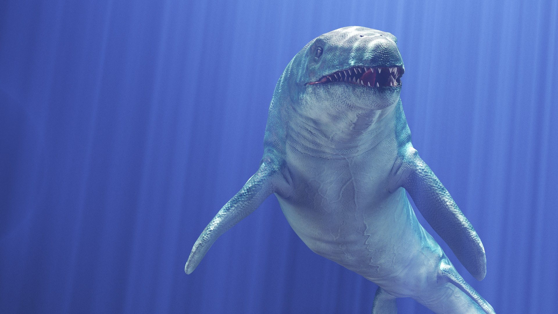 3D Mosasaurus Hoffmannii Rigged Model - TurboSquid 2385849