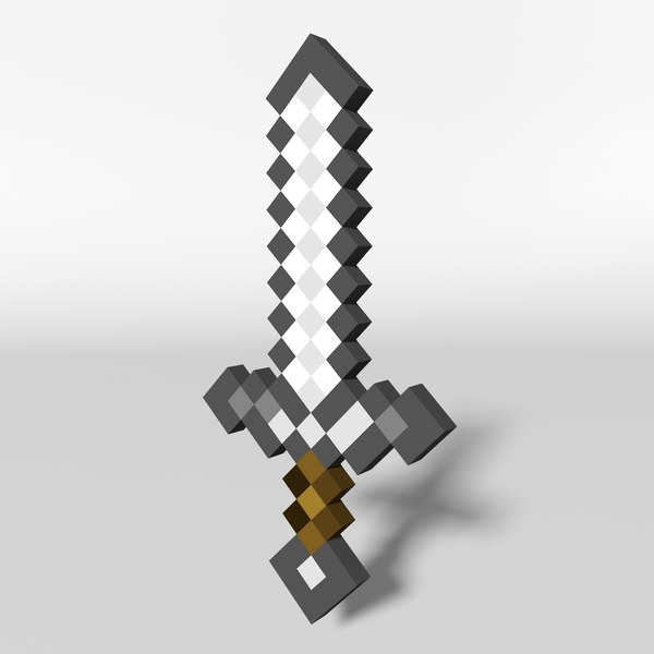 modelo 3d Espada Minecraft - TurboSquid 1321799
