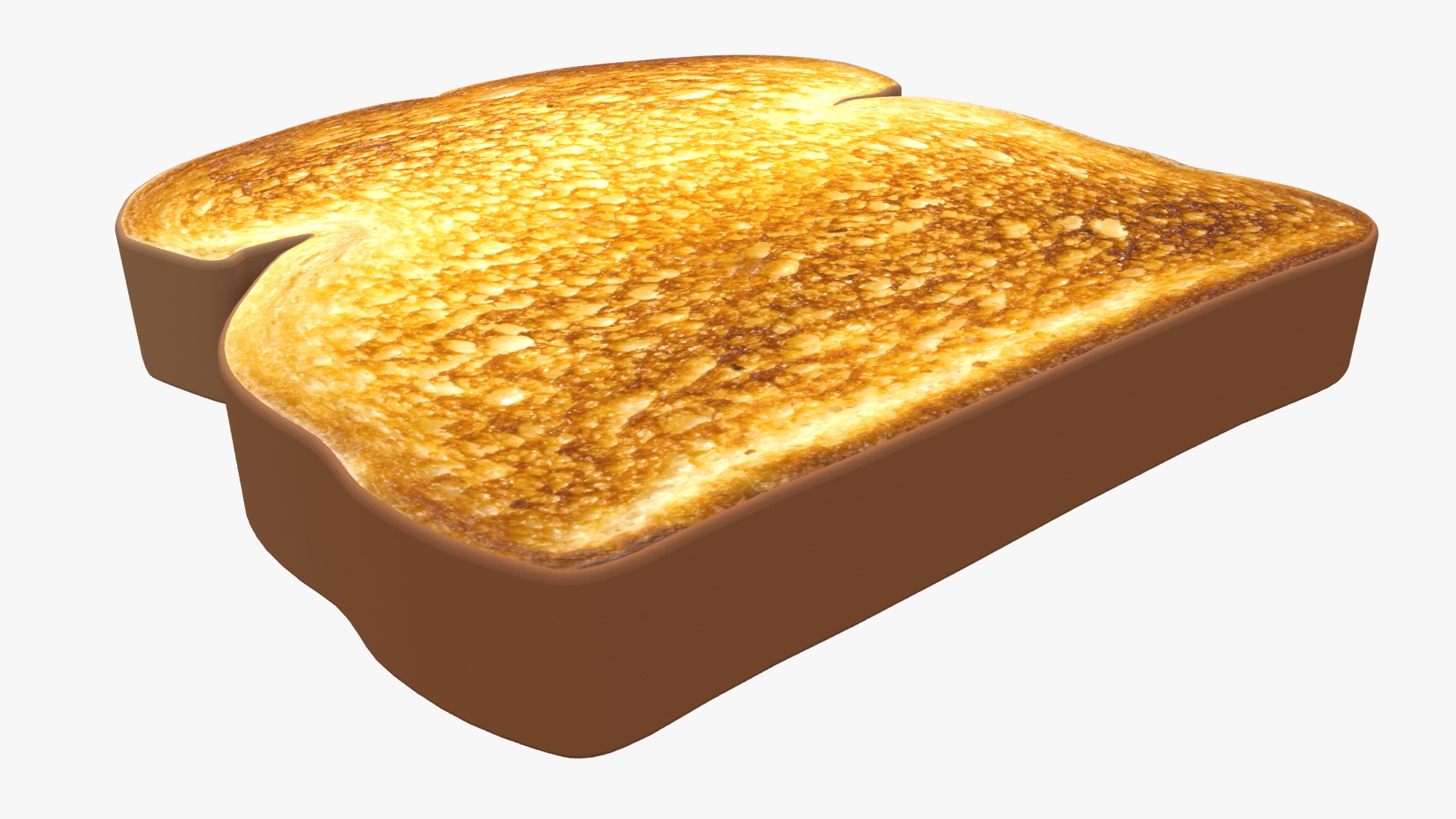 3D model bread food toast - TurboSquid 1667297