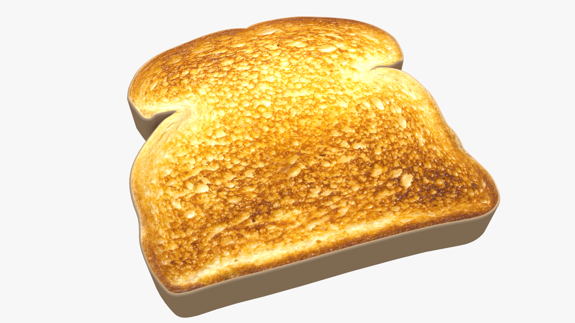 3D model bread food toast - TurboSquid 1667297