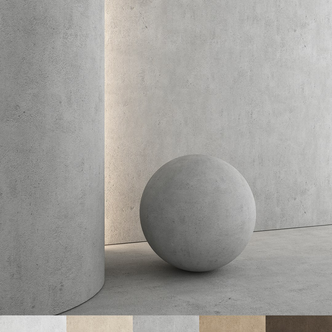 Decorative Concrete 48 3D Model - TurboSquid 2414846