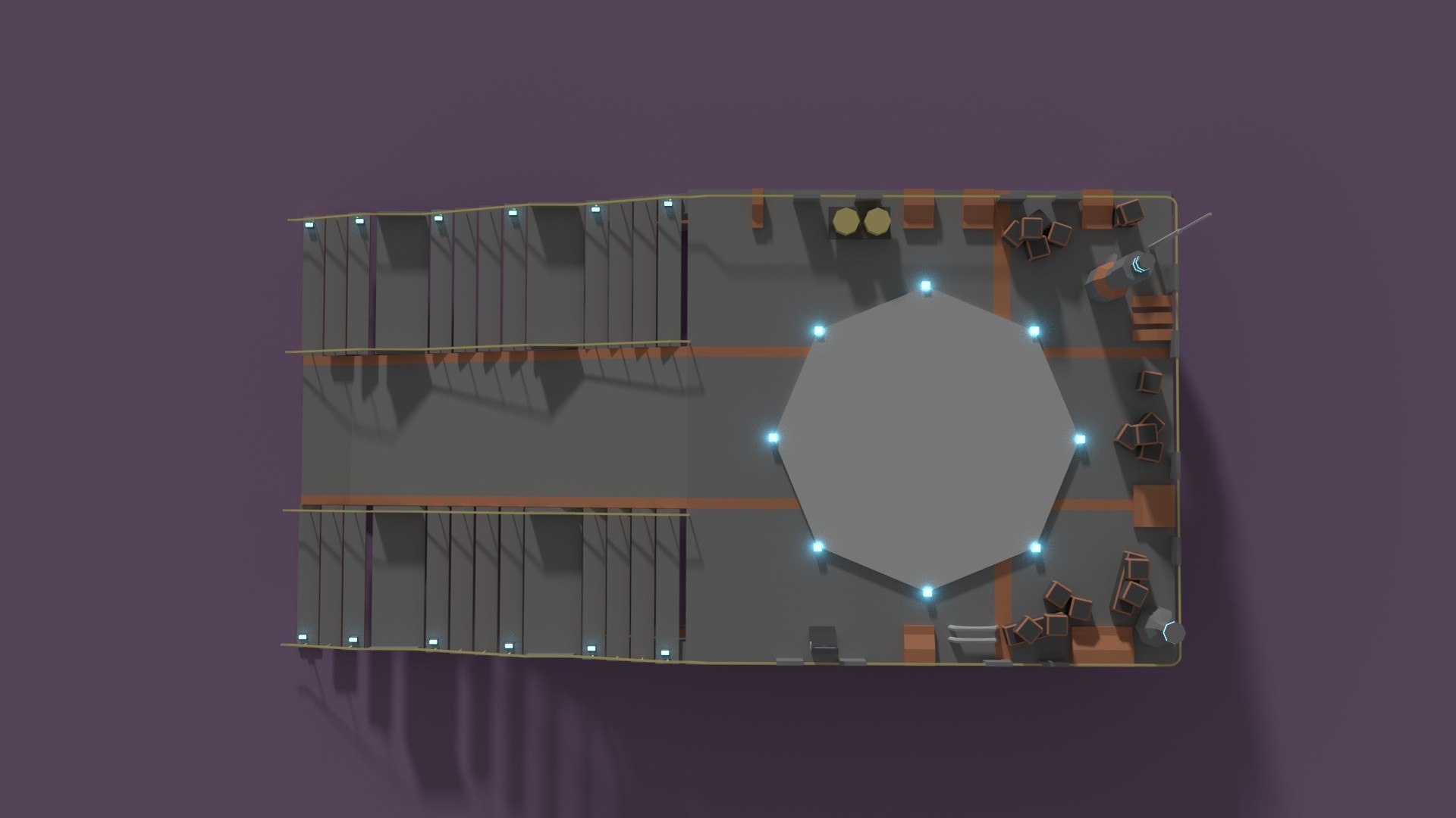 Spaceship Platform 3D Model - TurboSquid 1168833