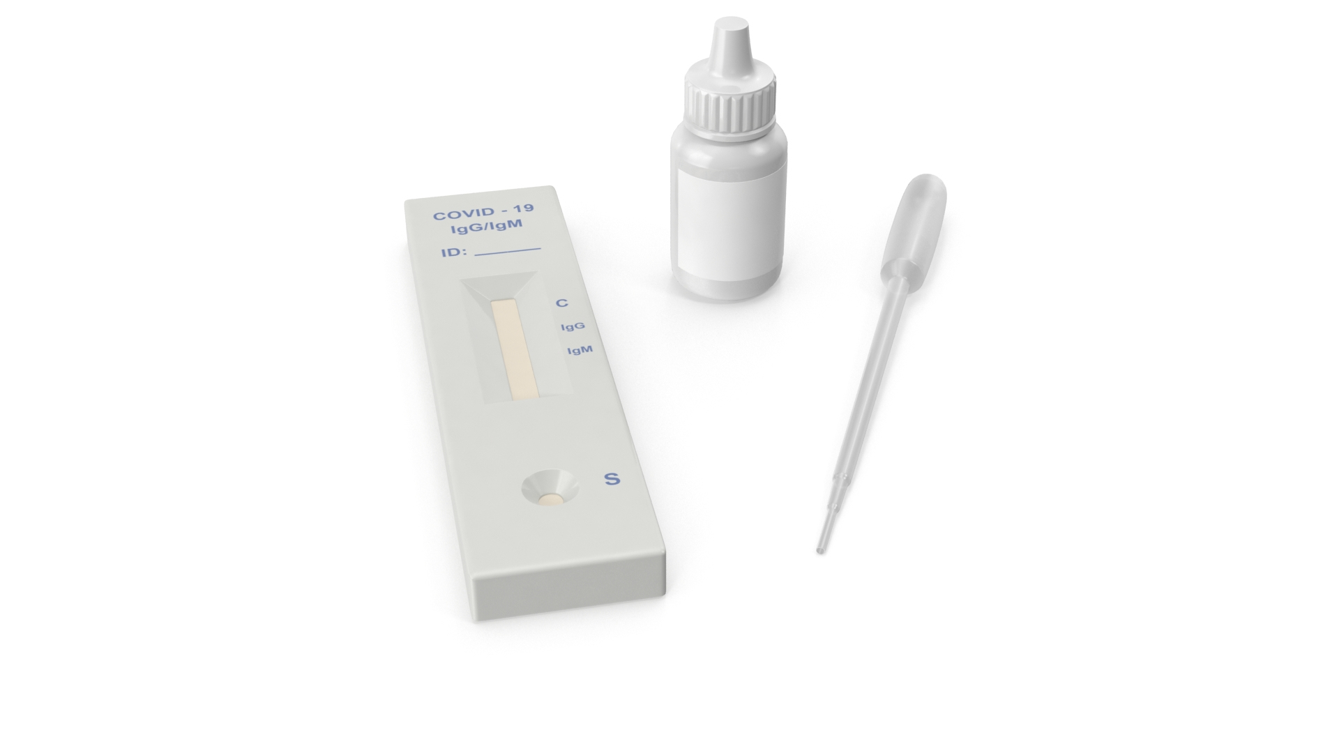 Covid-19 test kit virus 3D - TurboSquid 1562038