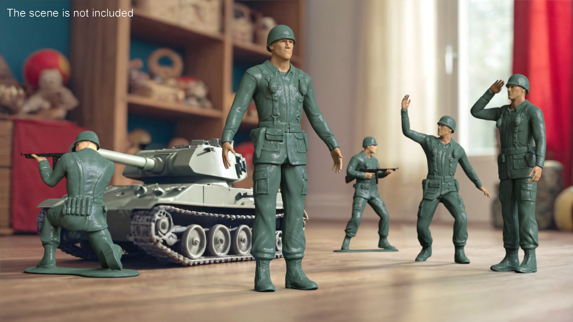 Toy Soldier Model - TurboSquid 2193442
