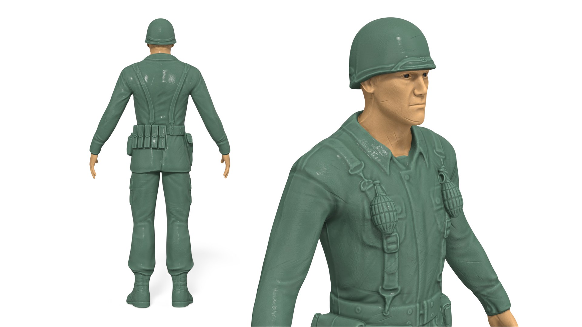 Toy Soldier Model - TurboSquid 2193442