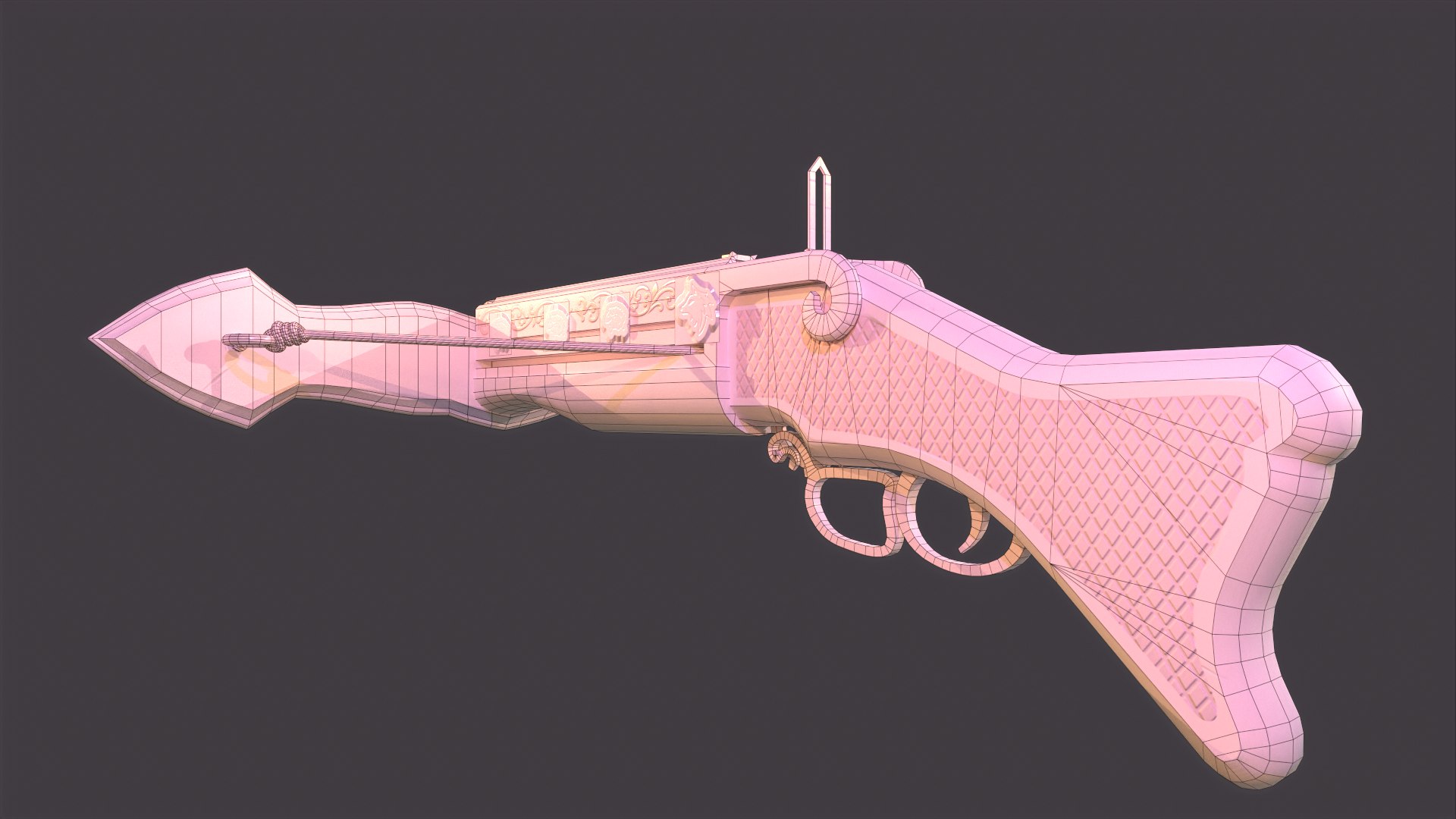 Free Stylized Crossbow model - TurboSquid 2009348
