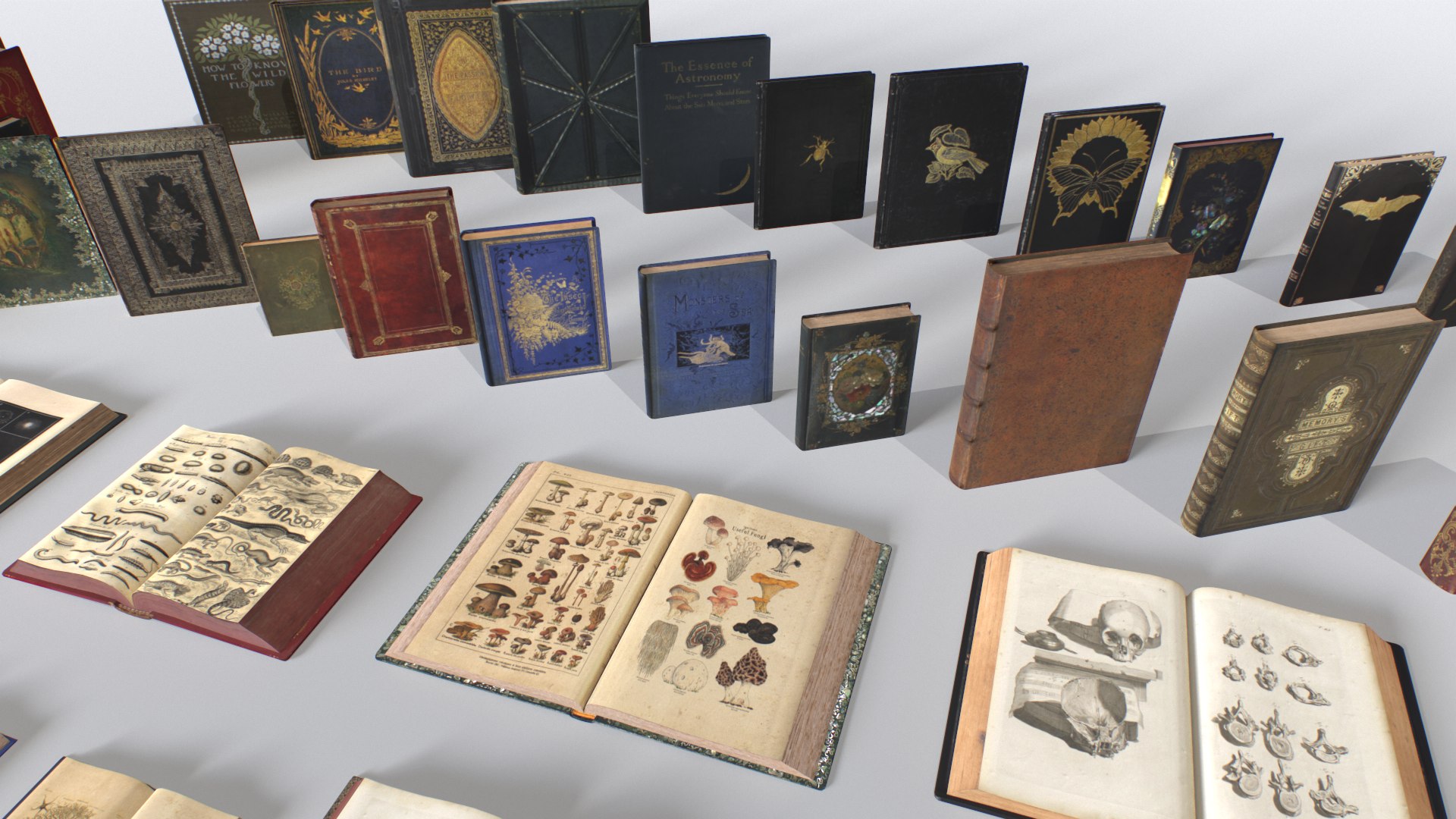 3D RPG Books Model - TurboSquid 2051033