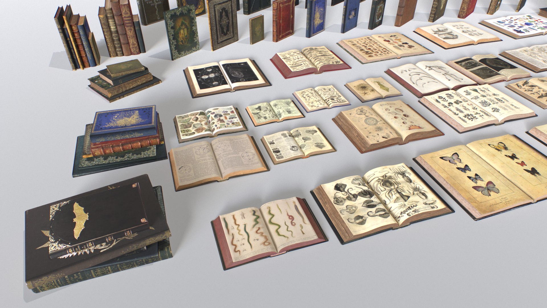 3D RPG Books Model - TurboSquid 2051033