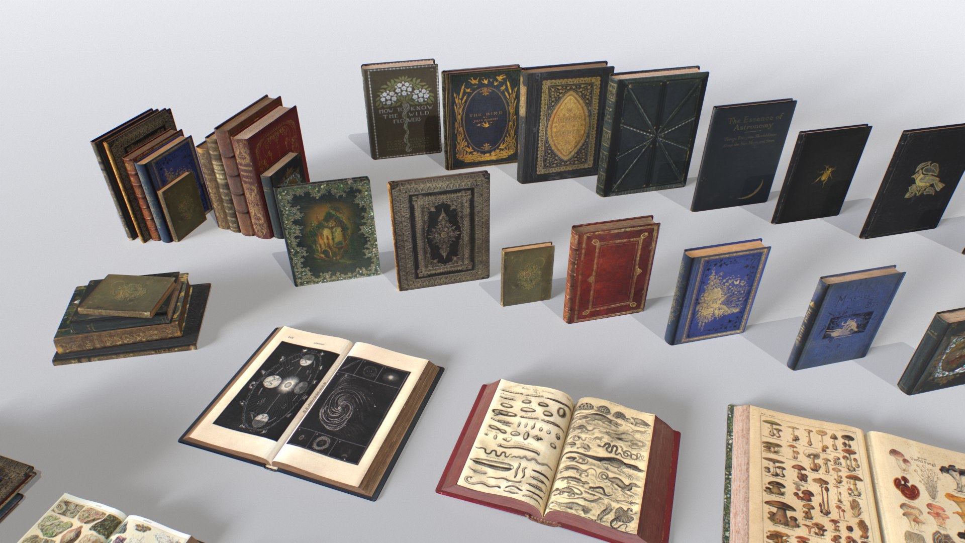 3D RPG Books Model - TurboSquid 2051033