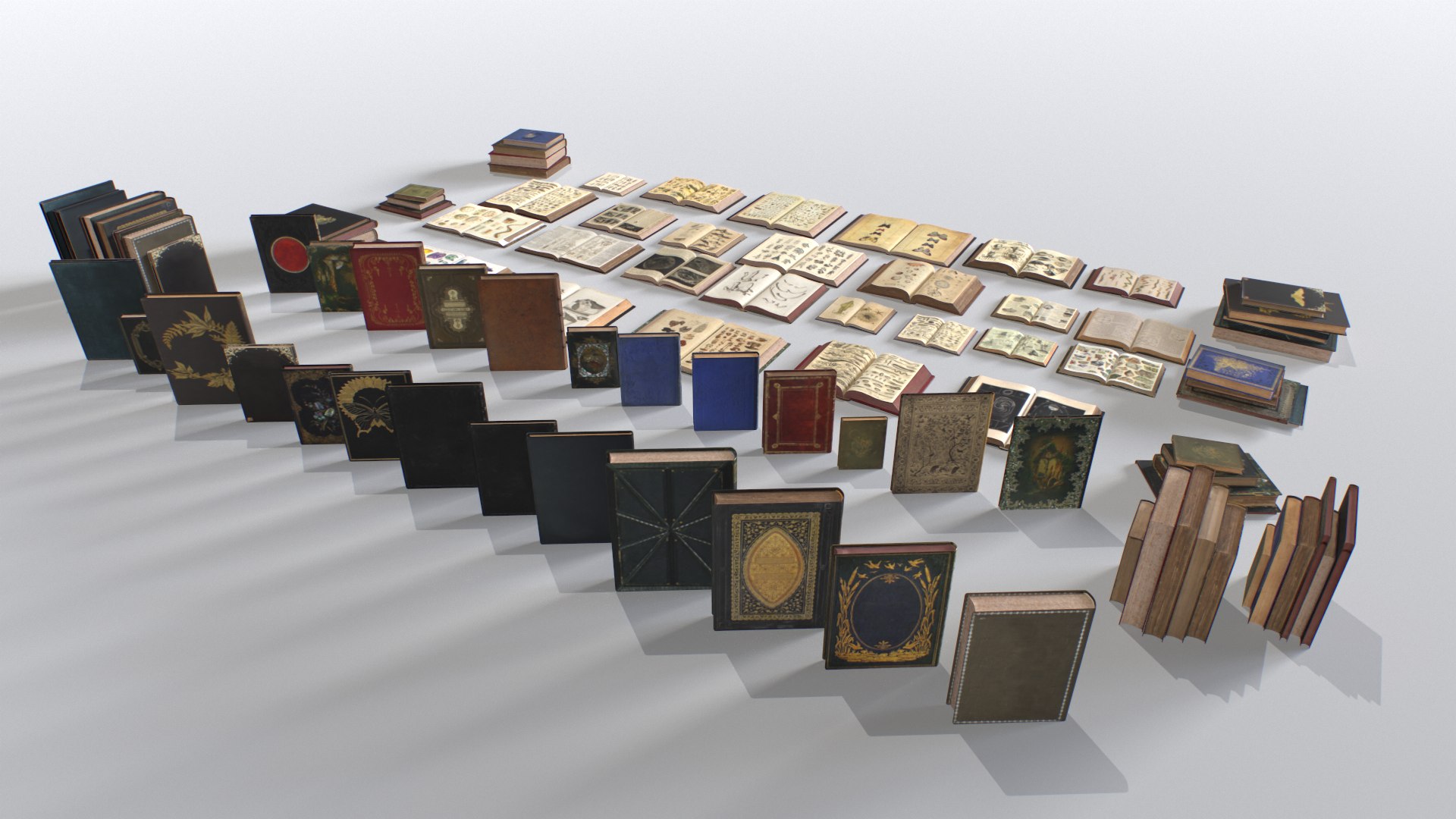 3D RPG Books Model - TurboSquid 2051033