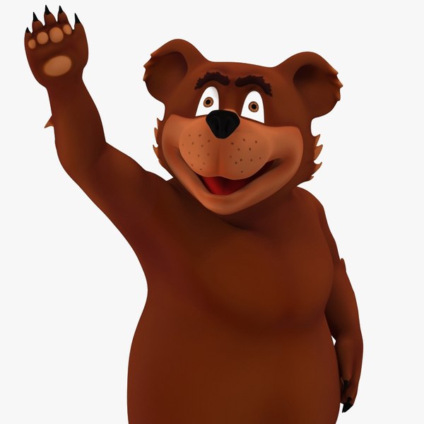 Cartoon Bear 3D Models for Download | TurboSquid