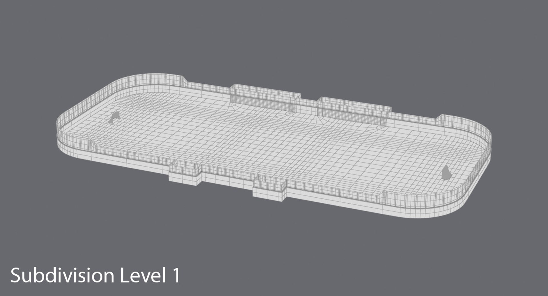 Hockey-rink 3D Model - TurboSquid 1324242