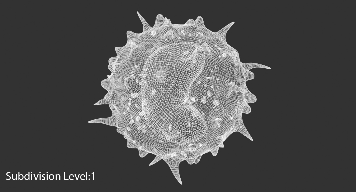 3D white blood cell monocyte - TurboSquid 1325725