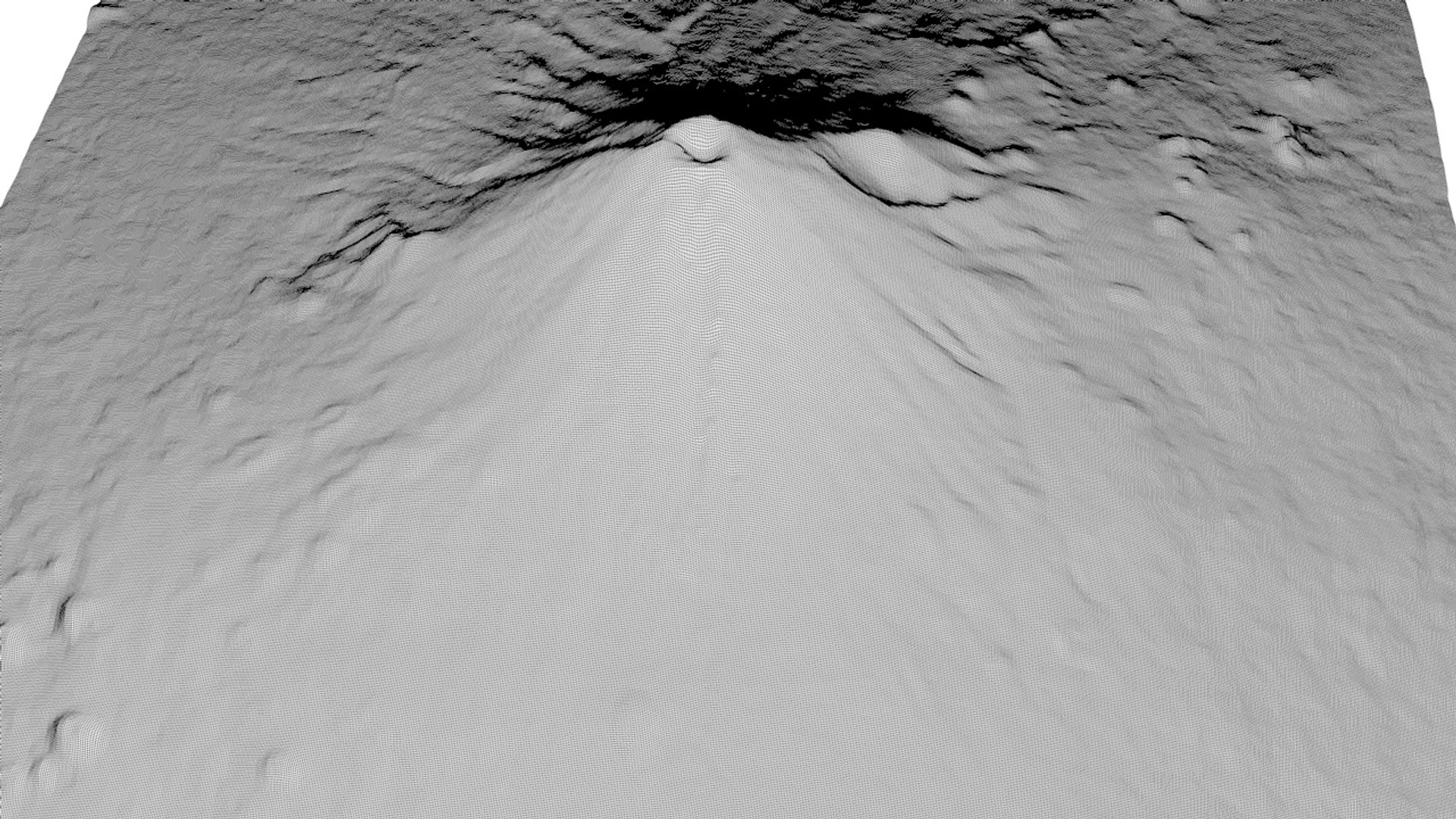 Volcano Untextured 3d C4d