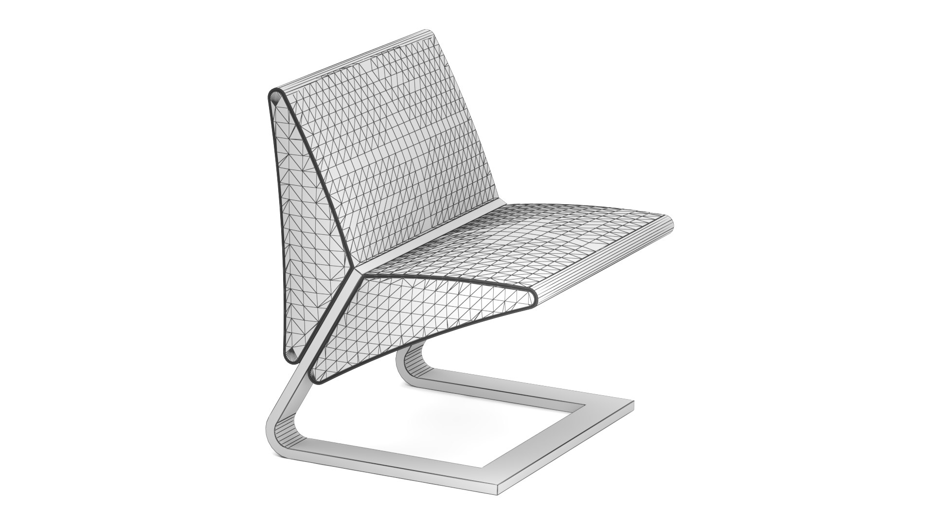 Butterfly Red Leather Lounge Chair 3D Model - TurboSquid 2054019