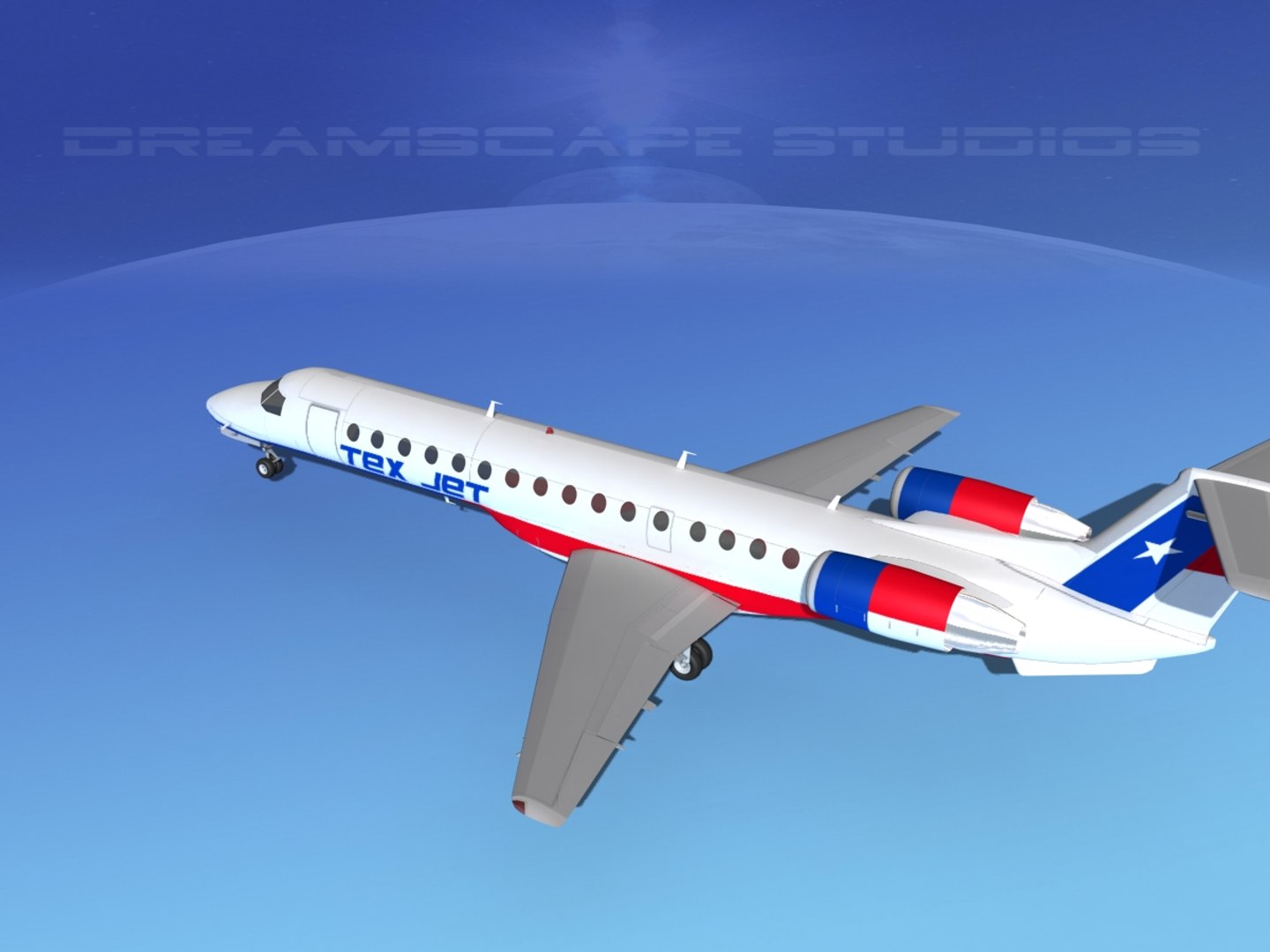 3D Embraer Erj Model - TurboSquid 1320907
