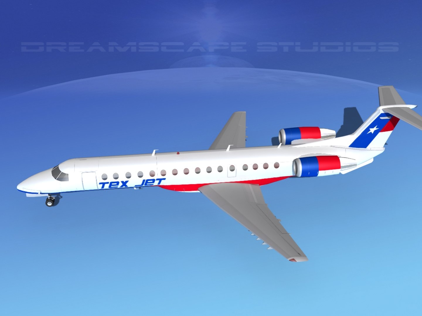 3D Embraer Erj Model - TurboSquid 1320907
